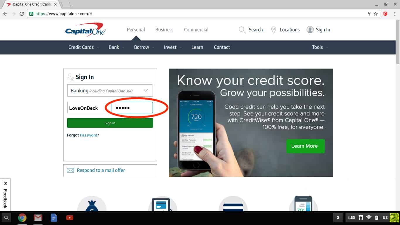 Capital One Statement Download Instructions - Big Think Capital